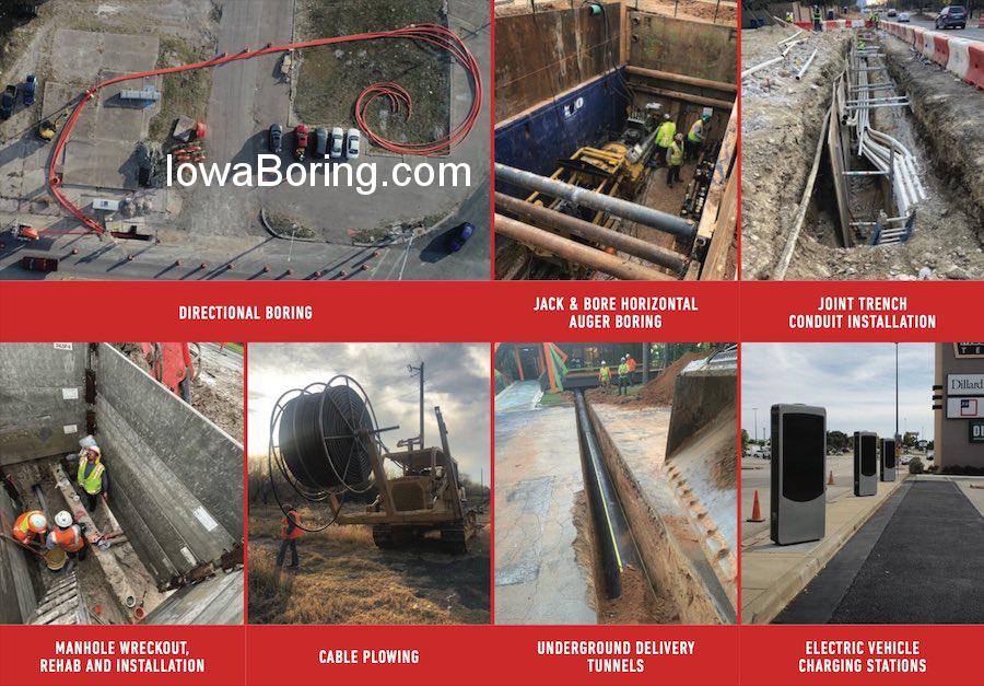 Boring Cities Served - Iowa Boring